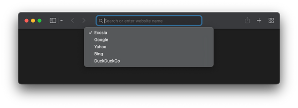 How to use Ecosia on your mac